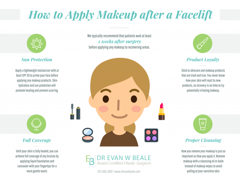 HOW TO APPLY MAKEUP AFTER A FACELIFT | Dr. Evan Beale